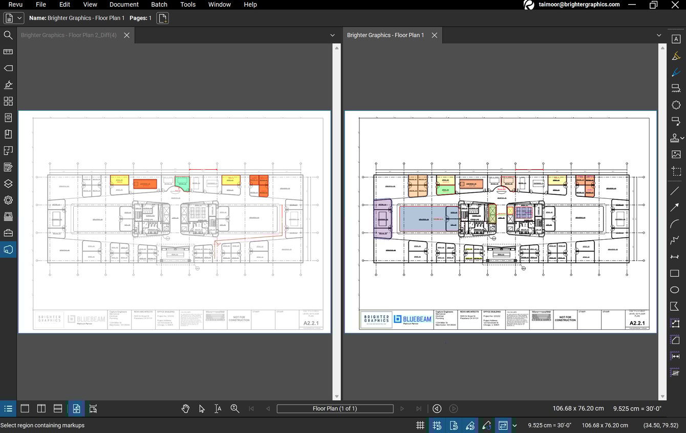 How to Compare Documents in Bluebeam Revu