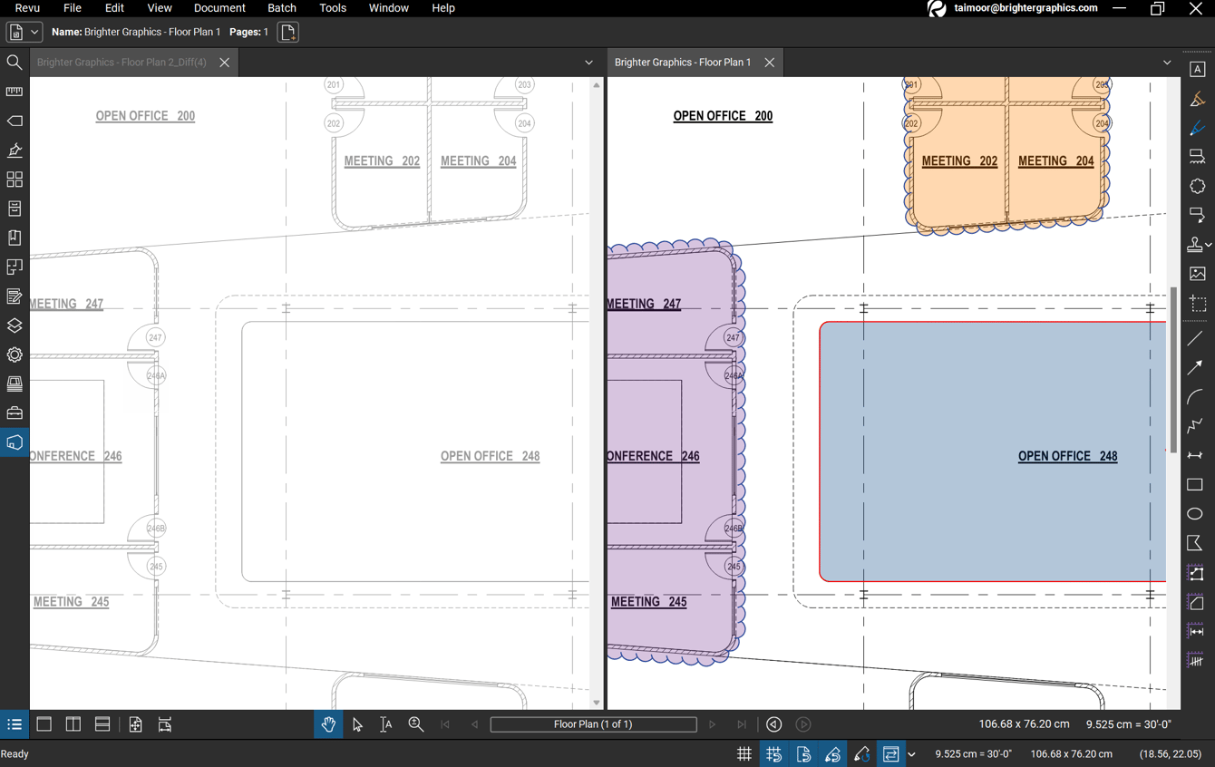 How to Compare Documents in Bluebeam Revu