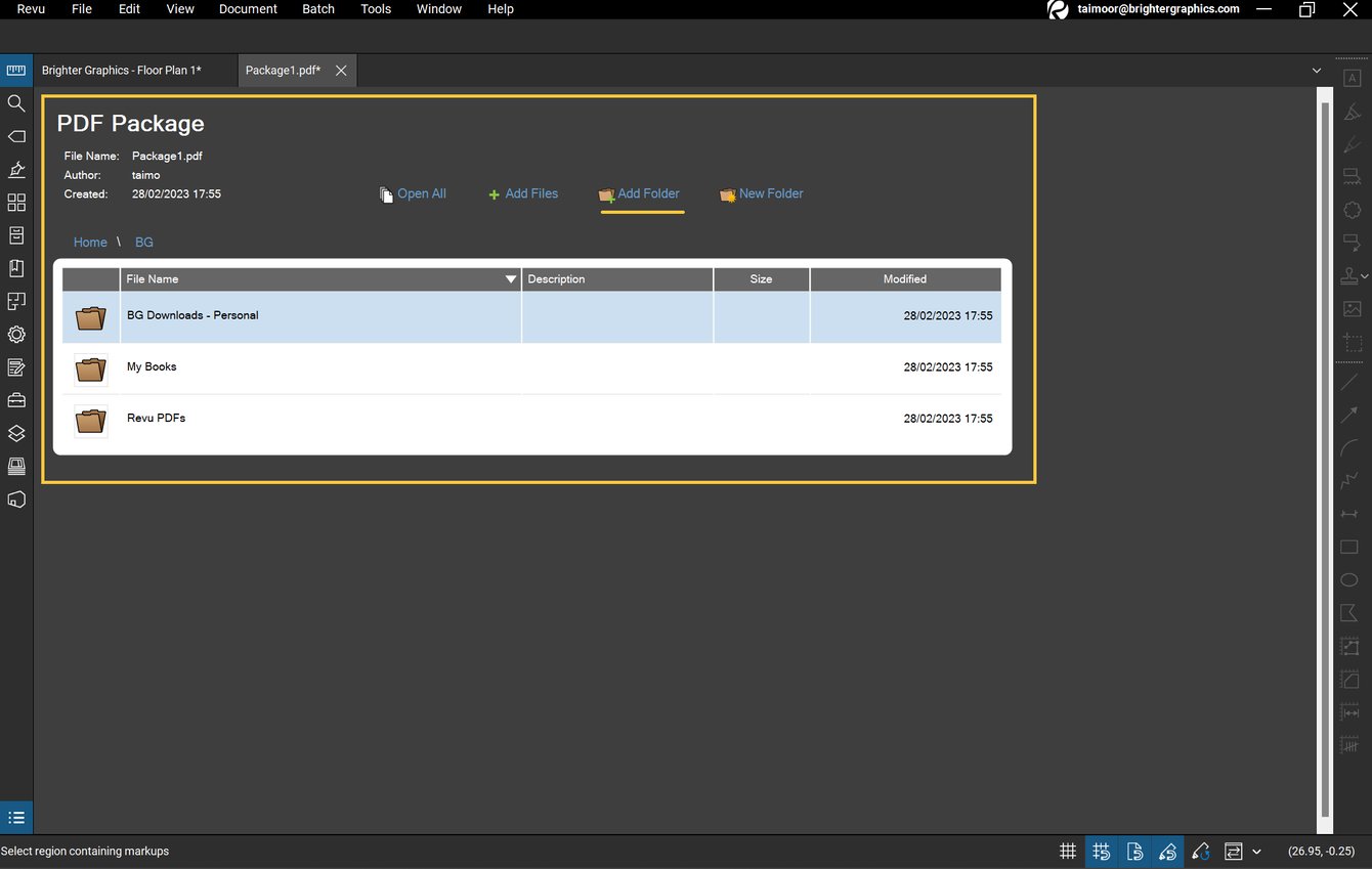 How to Create PDF Packages in Bluebeam Revu