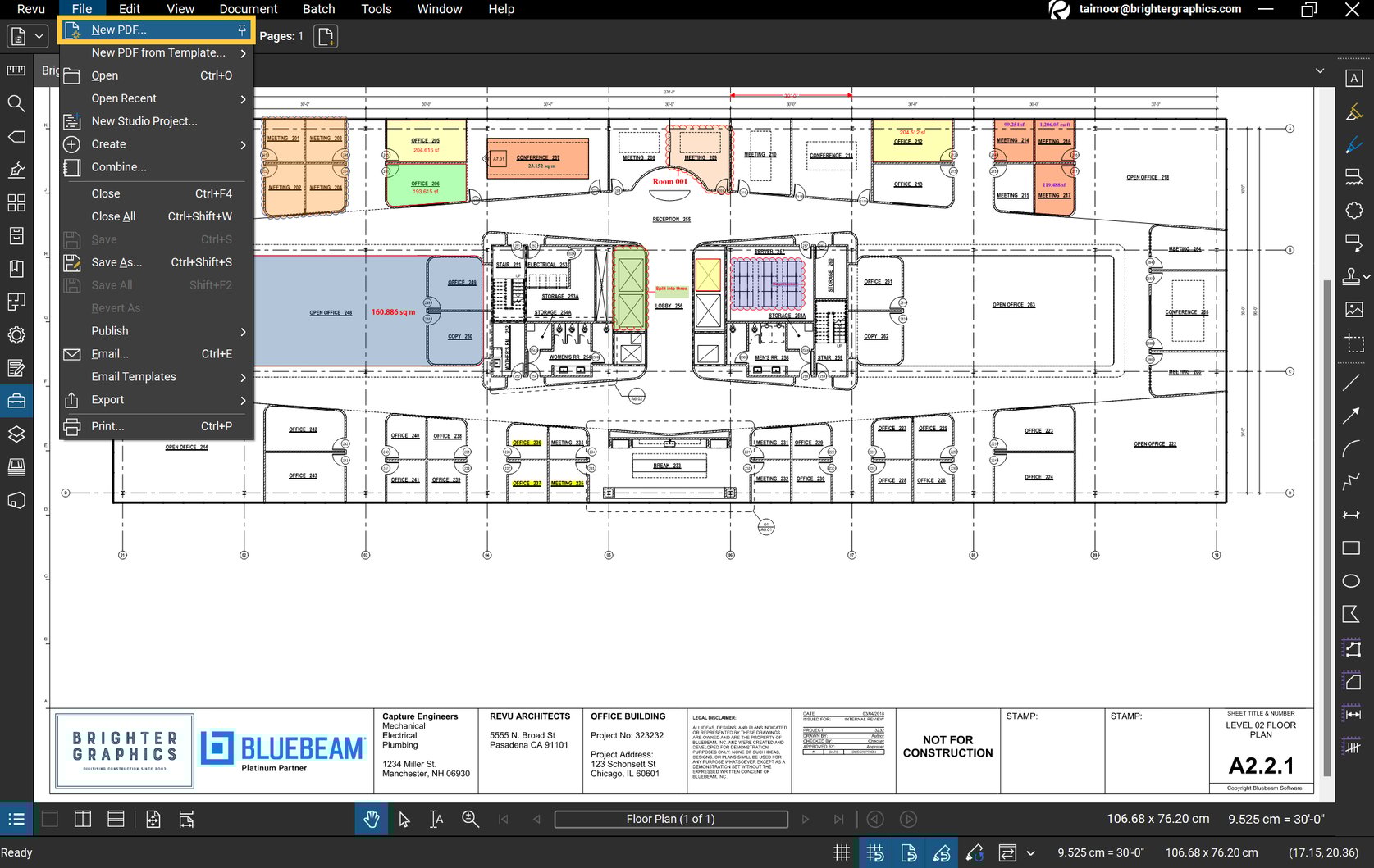 How to Create PDFs in Bluebeam Revu