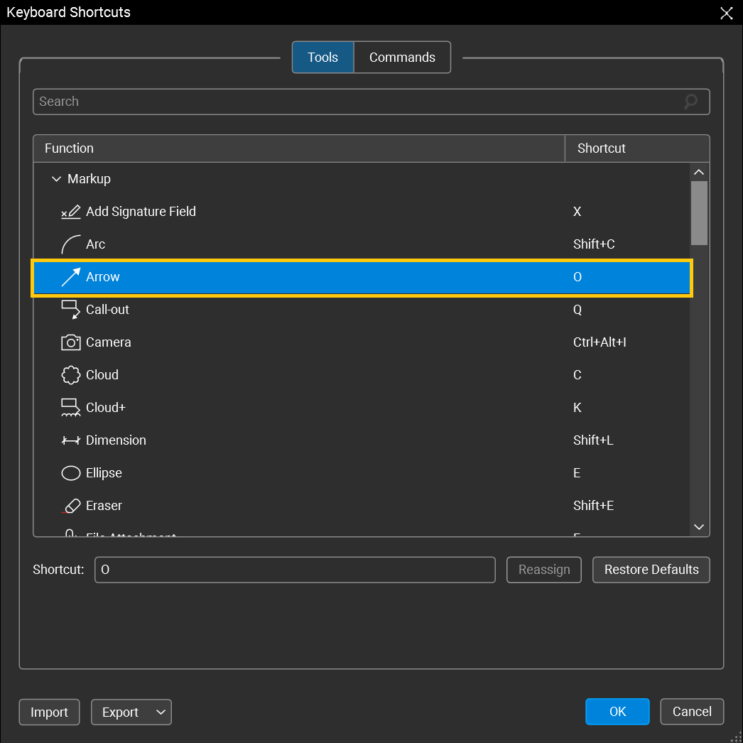 How to Customise Keyboard Shortcuts in Bluebeam Revu