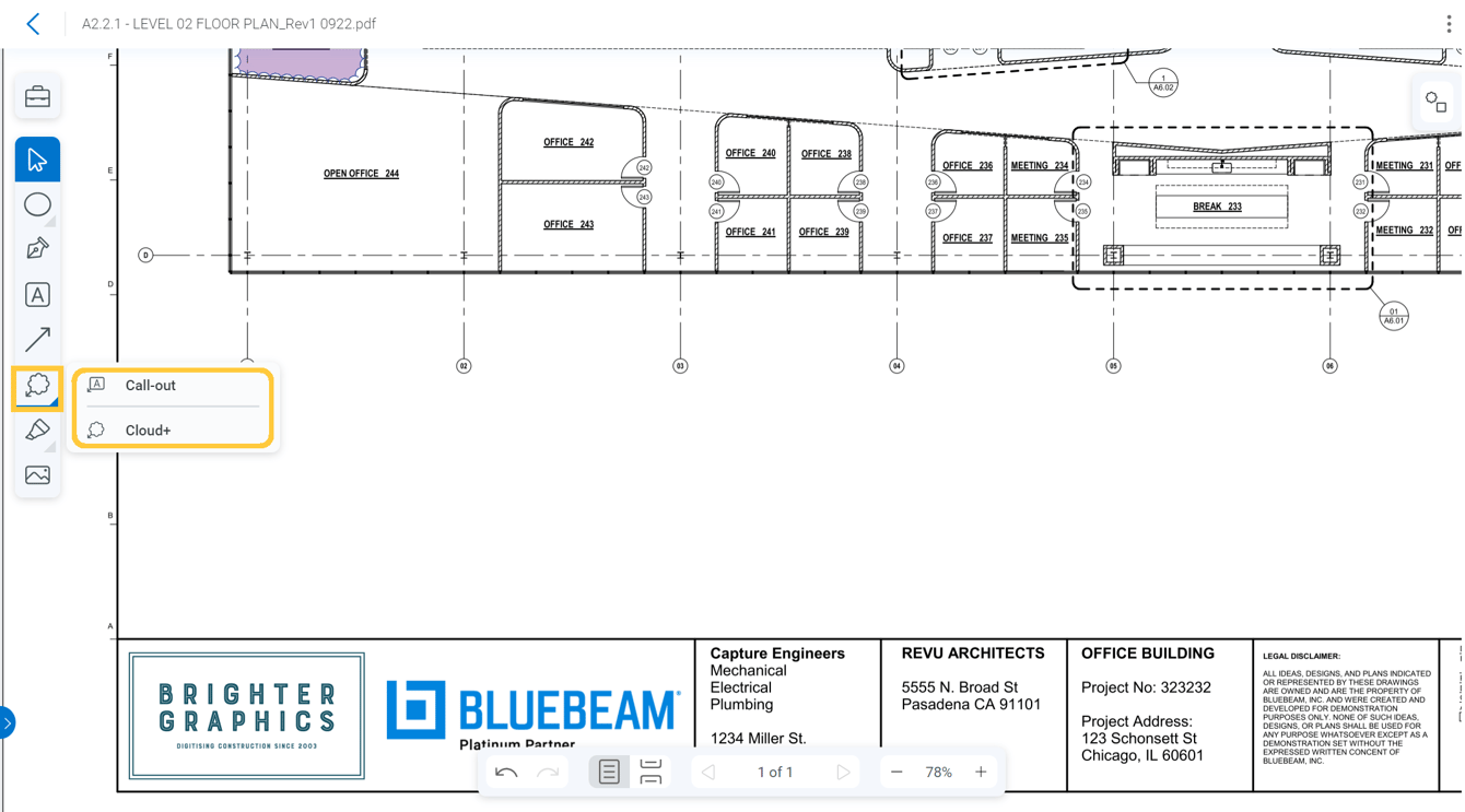 How to Apply Markups in Bluebeam Cloud | Brighter Graphics