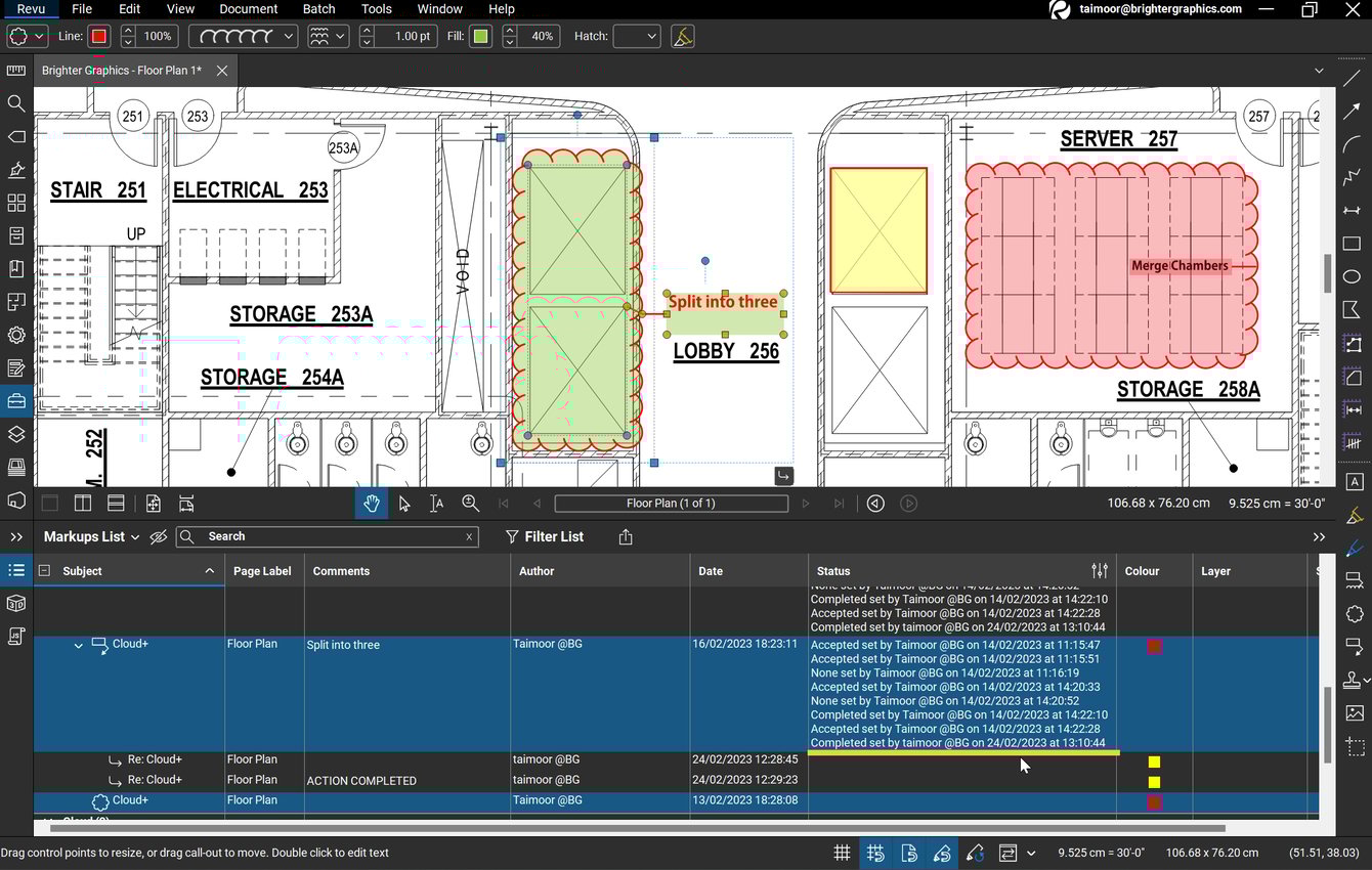 How to Edit Markups in Bluebeam Revu