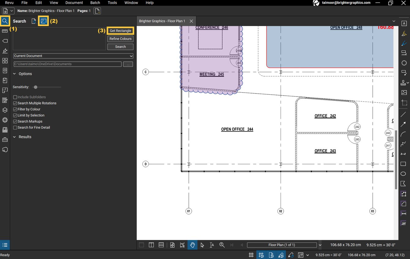 How to Use Visual Search in Bluebeam Revu 21