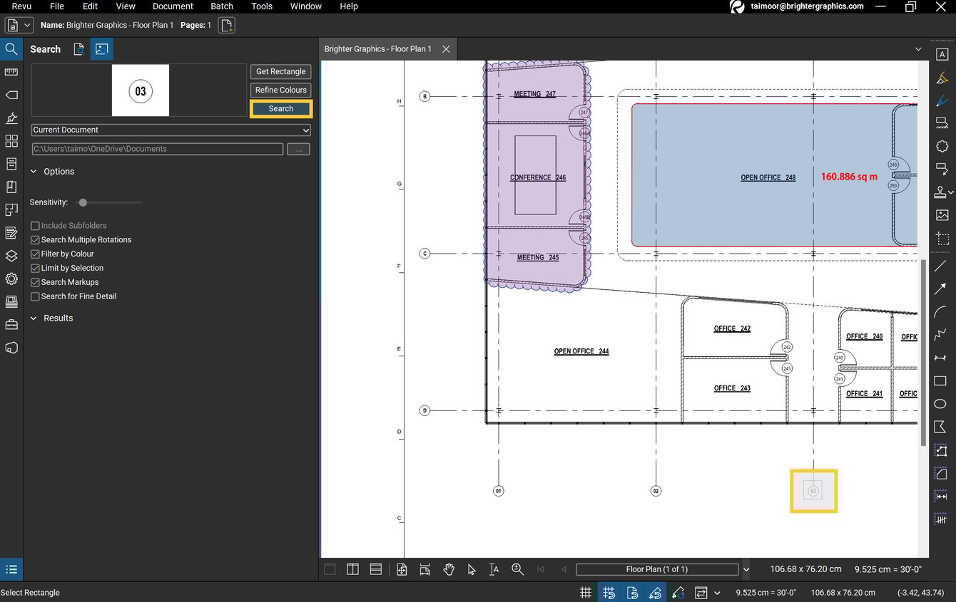 How to Use Visual Search in Bluebeam Revu 21