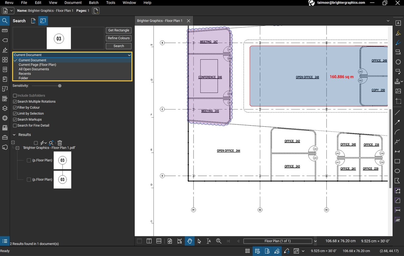 How to Use Visual Search in Bluebeam Revu 21