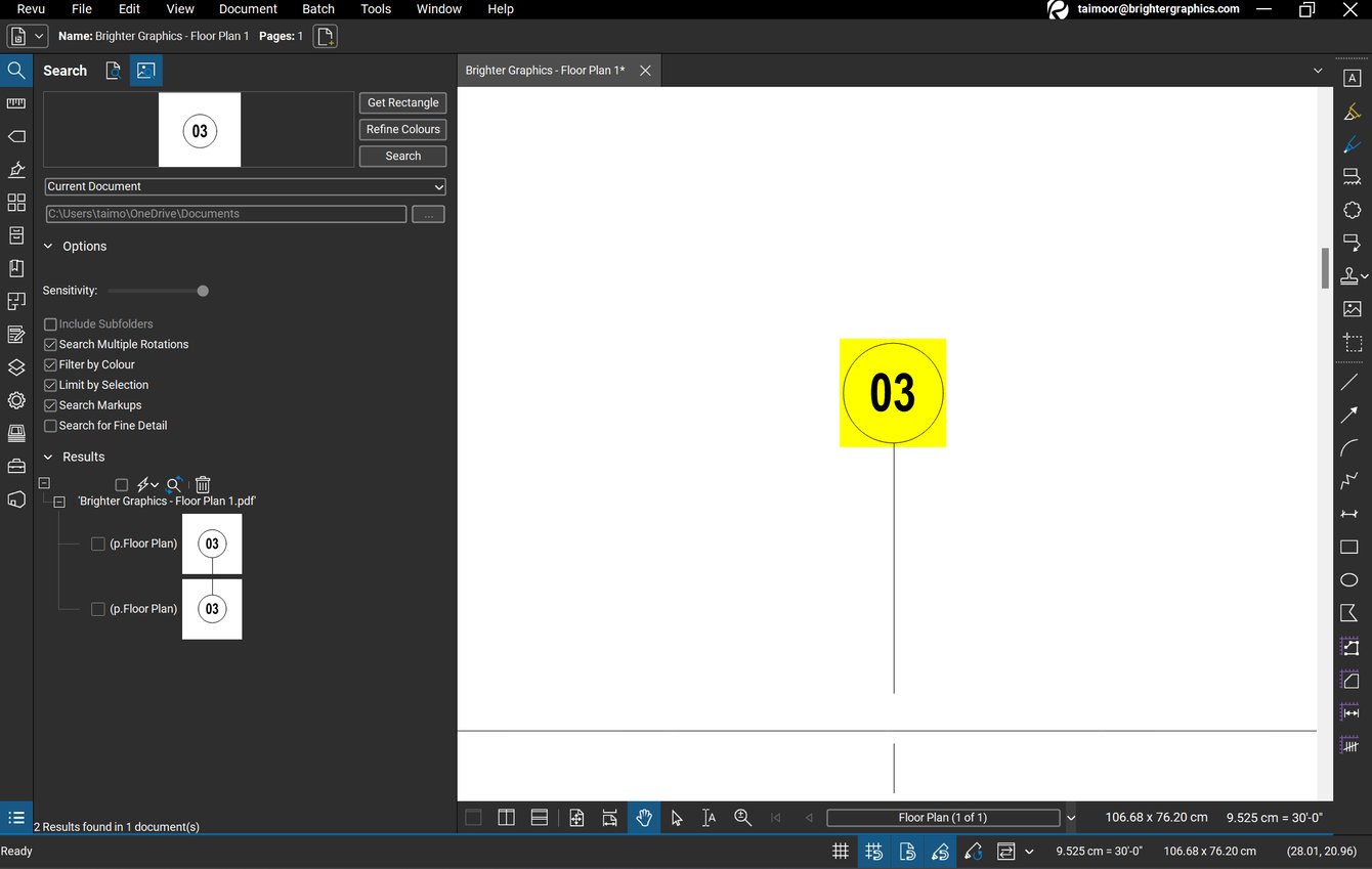 How to Use Visual Search in Bluebeam Revu 21