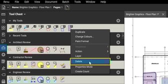 How to Use the Tool Chest in Bluebeam Revu 21