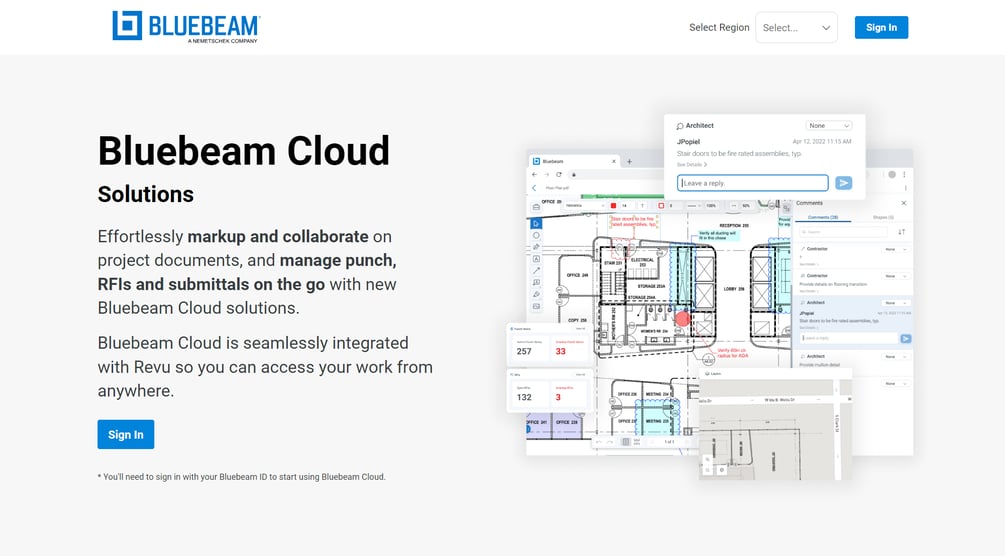 Introduction to Bluebeam Cloud | Brighter Graphics