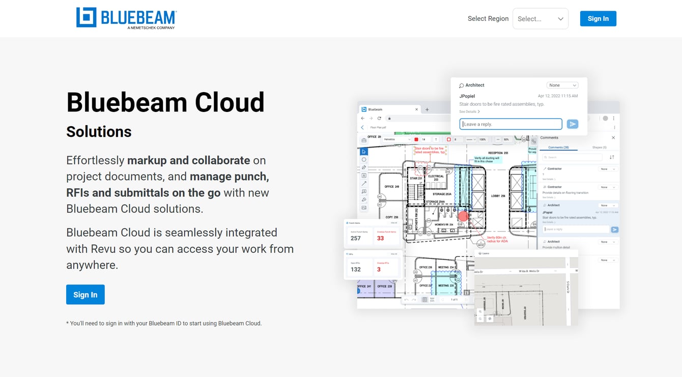 Introduction to Bluebeam Cloud | Brighter Graphics